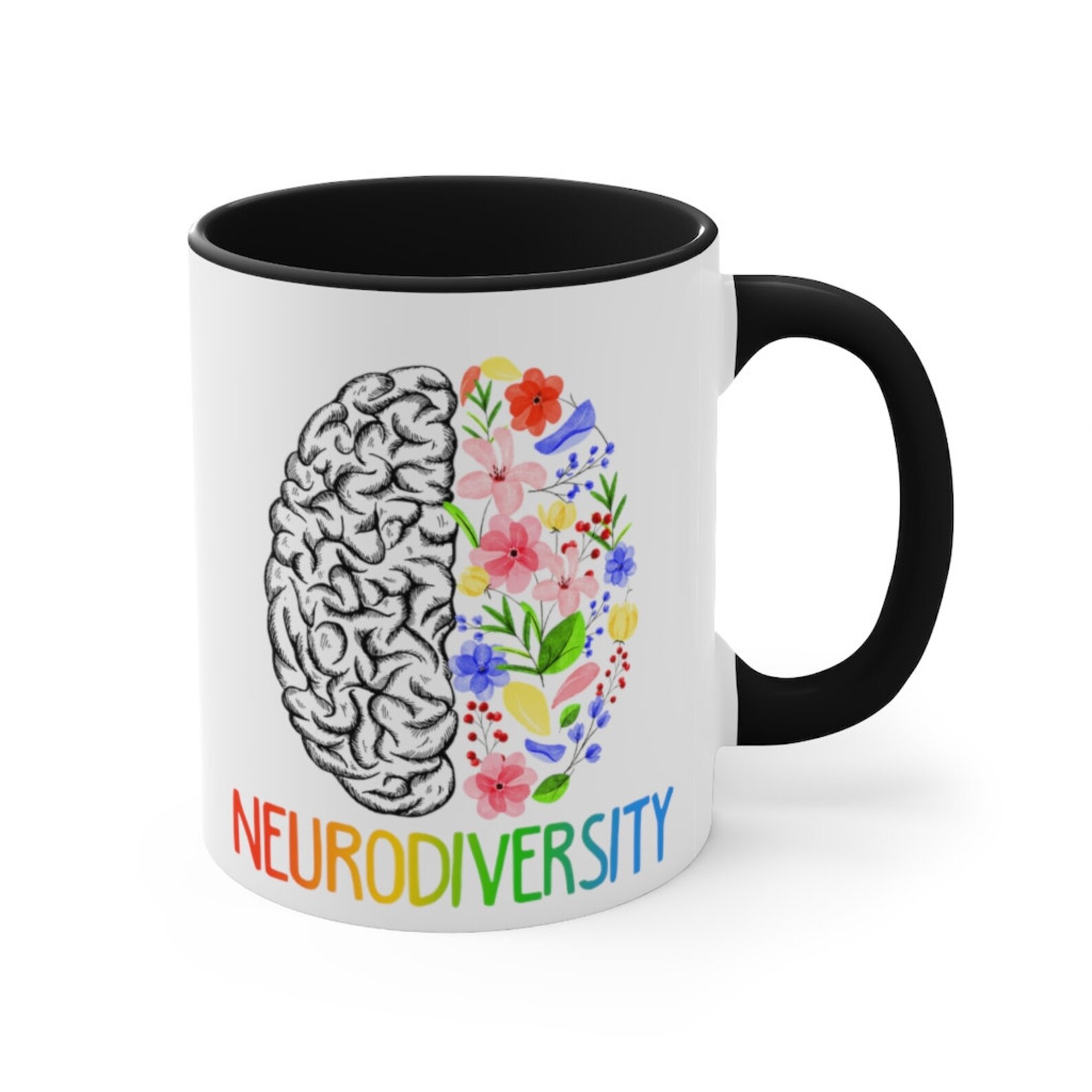 Neurodiversity Awareness Coffee Mug Mental Health Adhd - Etsy