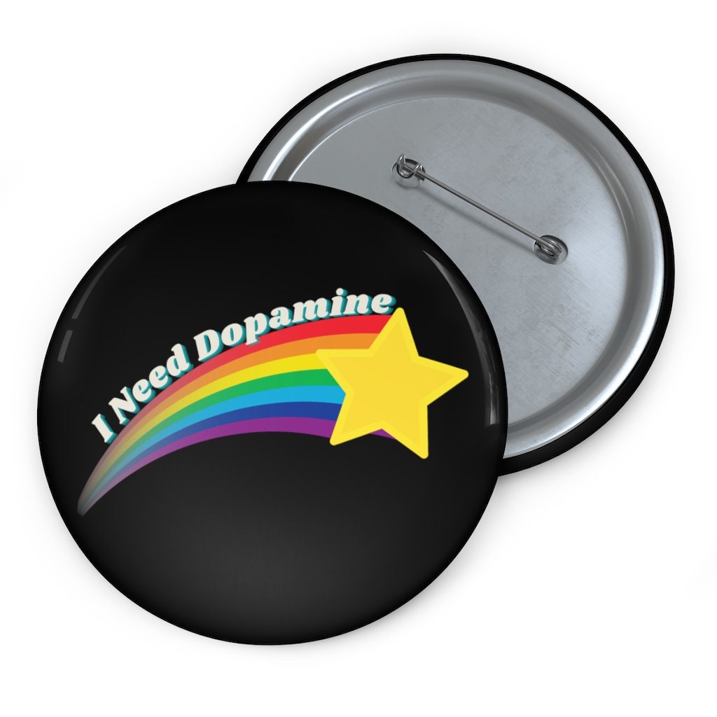 I Need Dopamine Pin Adhd Awareness ADHD Pin ADHD Gifts - Etsy