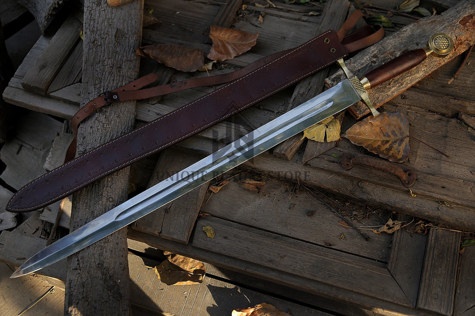 Medieval Crusader Sword Knights Templar Historical Design For | Etsy