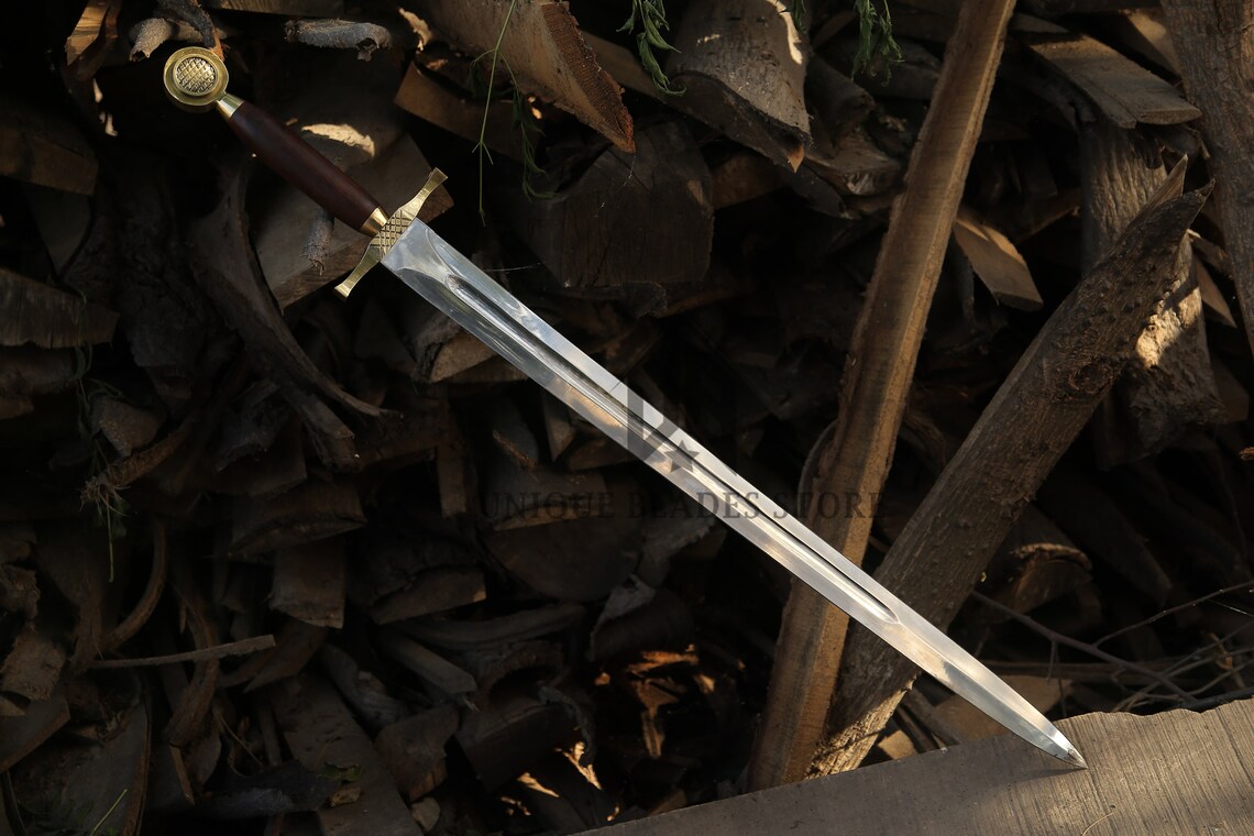 Medieval Crusader Sword Knights Templar Historical Design For | Etsy