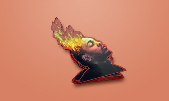 Kendrick Lamar Sticker Kendrick Sticker Holographic - Etsy