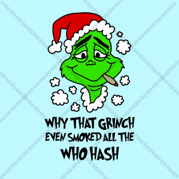 Grinch Santa Hat - Etsy