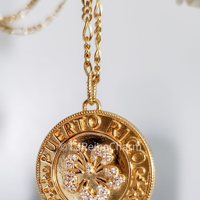 Puerto Rico Necklace - Etsy