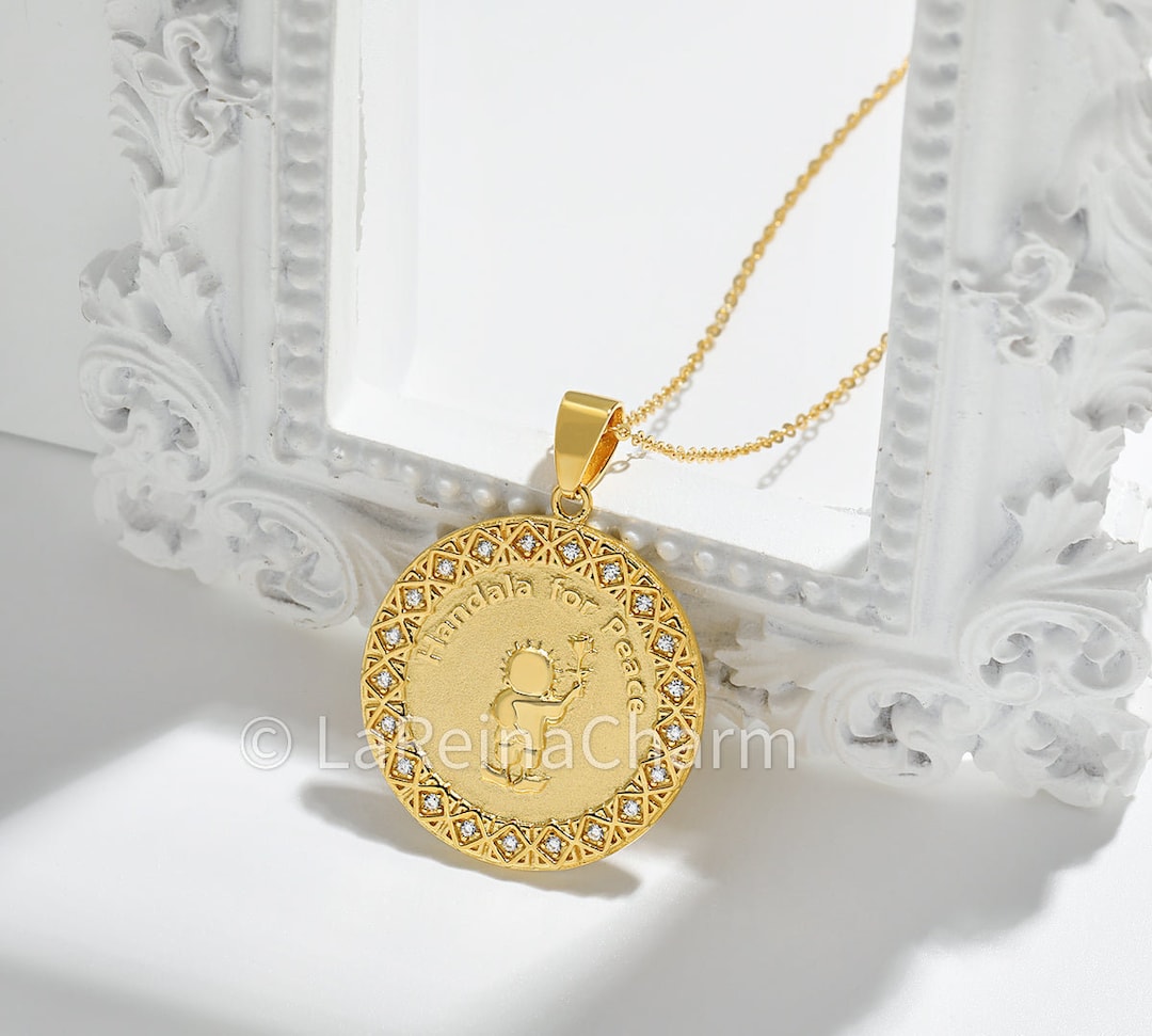 Limited Edition | Handala for Peace - Palestine Necklace | 18k-gold ...