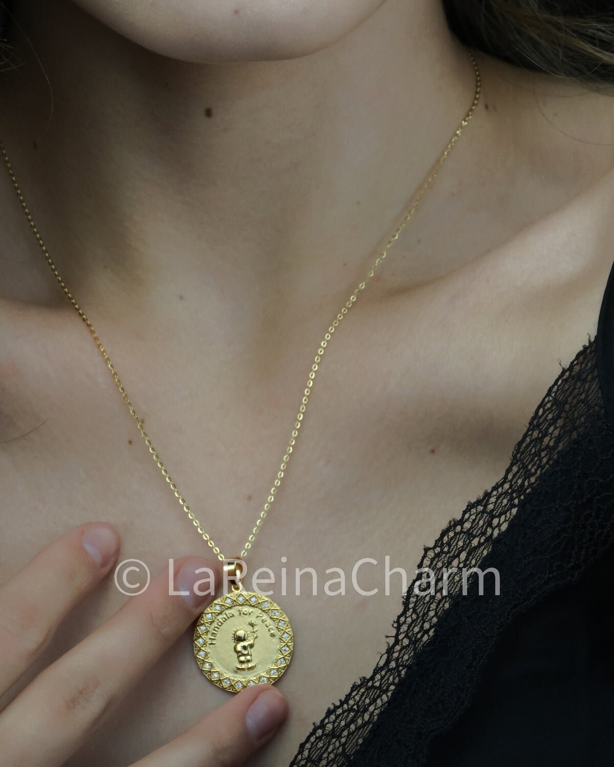 Handala for Peace Palestine Necklace 18k-gold Plated - Etsy