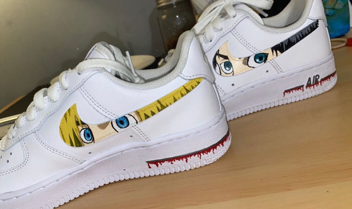 Custom Anime Eye Shoes - Etsy
