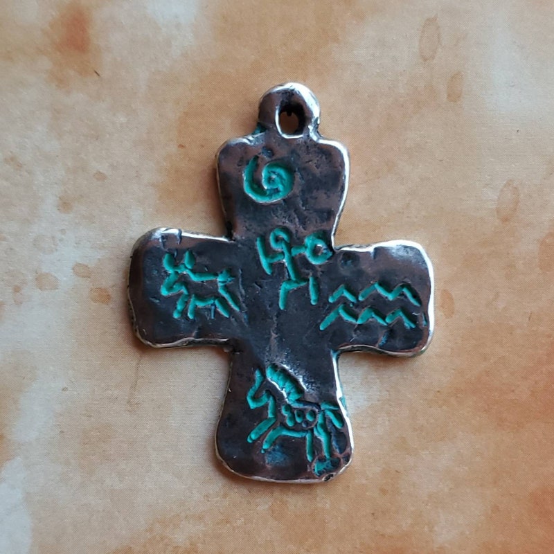 Old Cross Pendant - Etsy