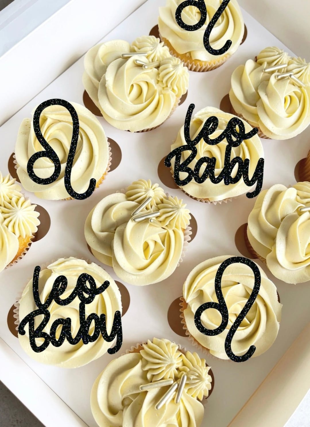 Any Star Sign Cupcake Toppers, Zodiac, Astrology, Happy Birthday Cake ...