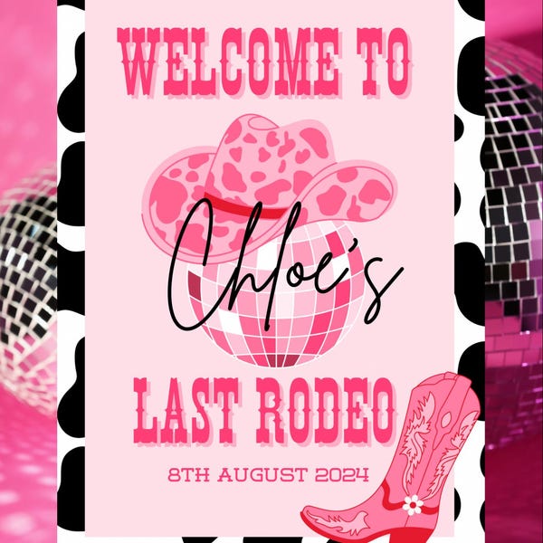 Last Rodeo Hen Party - Etsy UK