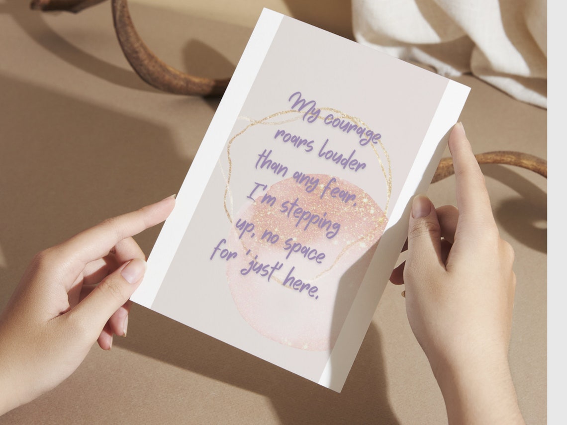 Printable Affirmation Cards for Women Mental Health Inappropriate Gift ...