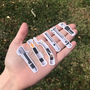 Star Wars Lightsaber Waterproof Stickers - Etsy