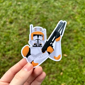 Captain Rex and Commander Cody Waterproof Stickers - Etsy