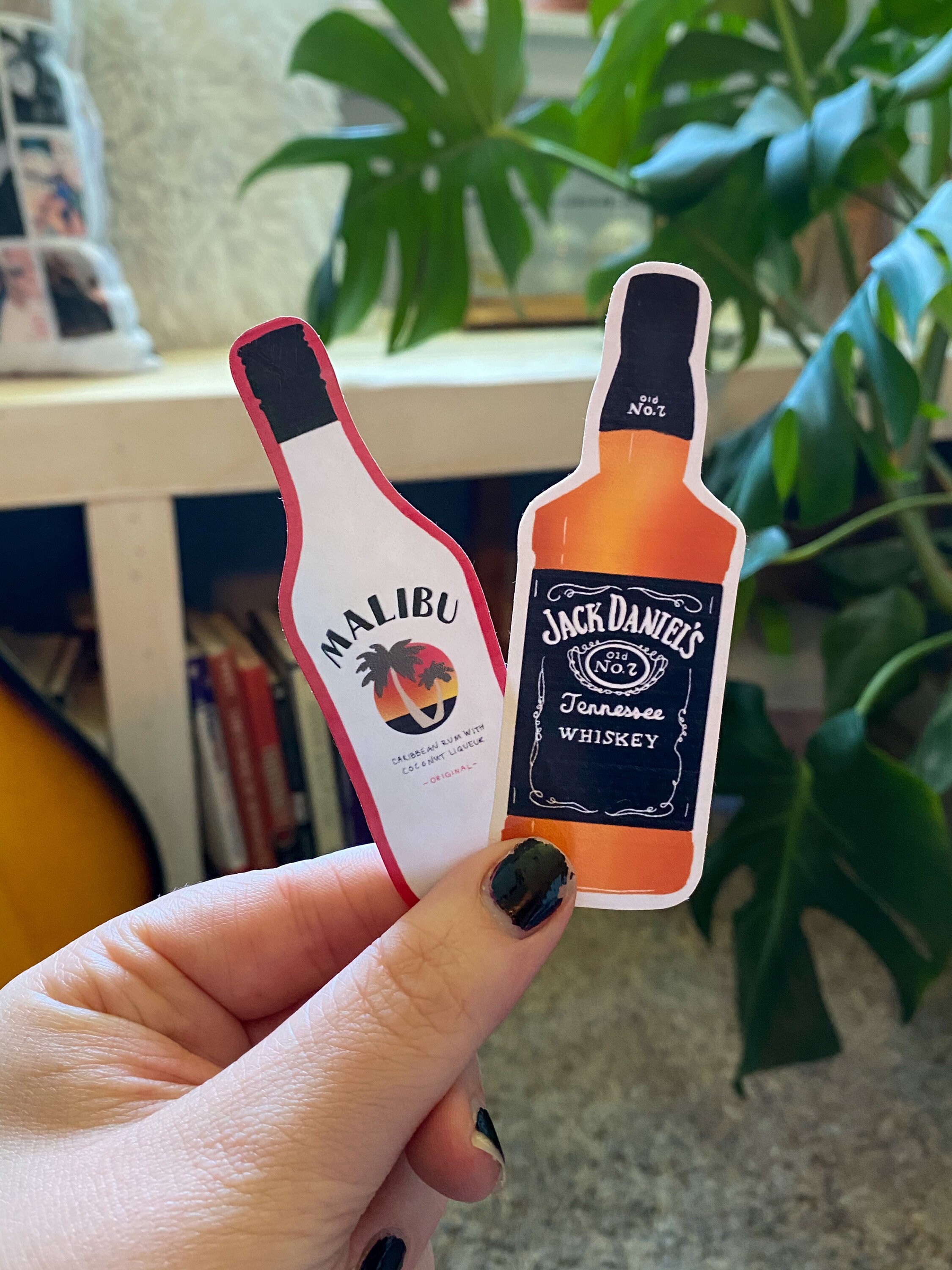Autocollant vinyle Jack Daniels Whisky & Malibu Rum | Etsy