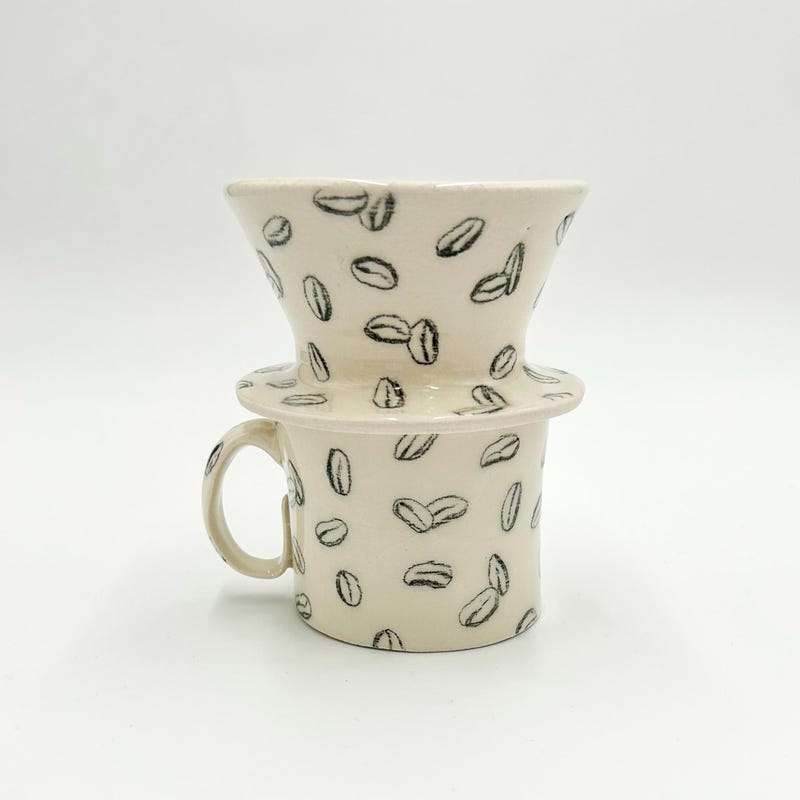 Pour Over Coffee Mug - Etsy