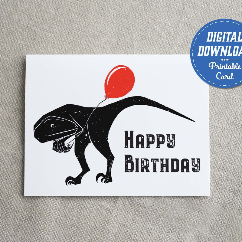 Velociraptor Cards - Etsy