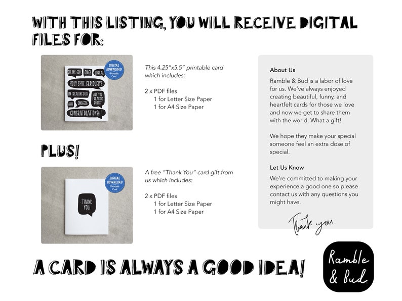 Printable Congratulations Greeting Card, omg Oh My God Speech Bubble ...