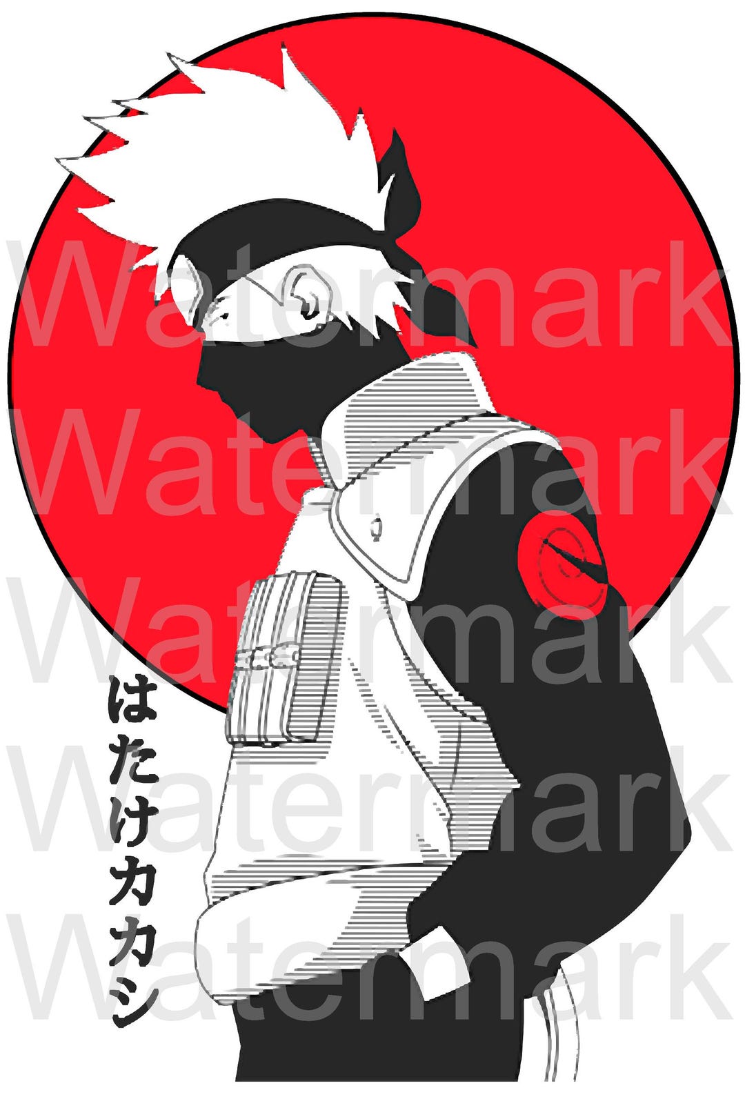 Kakashi Hatake PNG, Kakashi Japanese Style PNG, Na-ruto Kakashi PNG ...