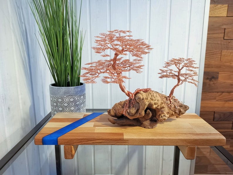 Unikat aus Holz und Draht, Dekoartikel Drahtbaum, Deko Drahtbaum auf ...