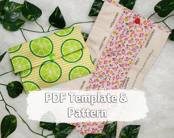PDF Sewing Machine and Hand Needle Organizer Template Only - Etsy