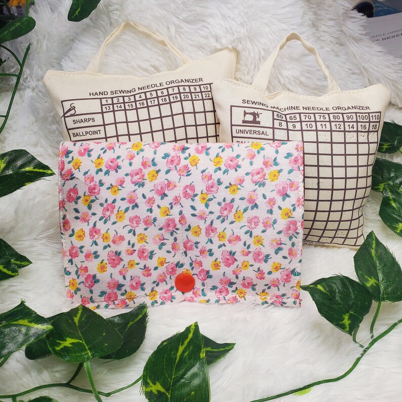 Sewing Machine & Hand Needle Pincushion/organizer/ Printed Fabric - Etsy