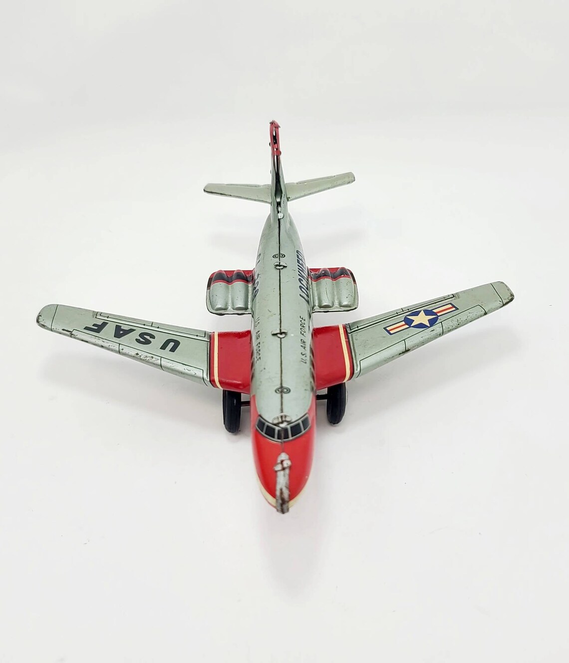 Lockheed Jet Tin Toy From the 70s - Etsy