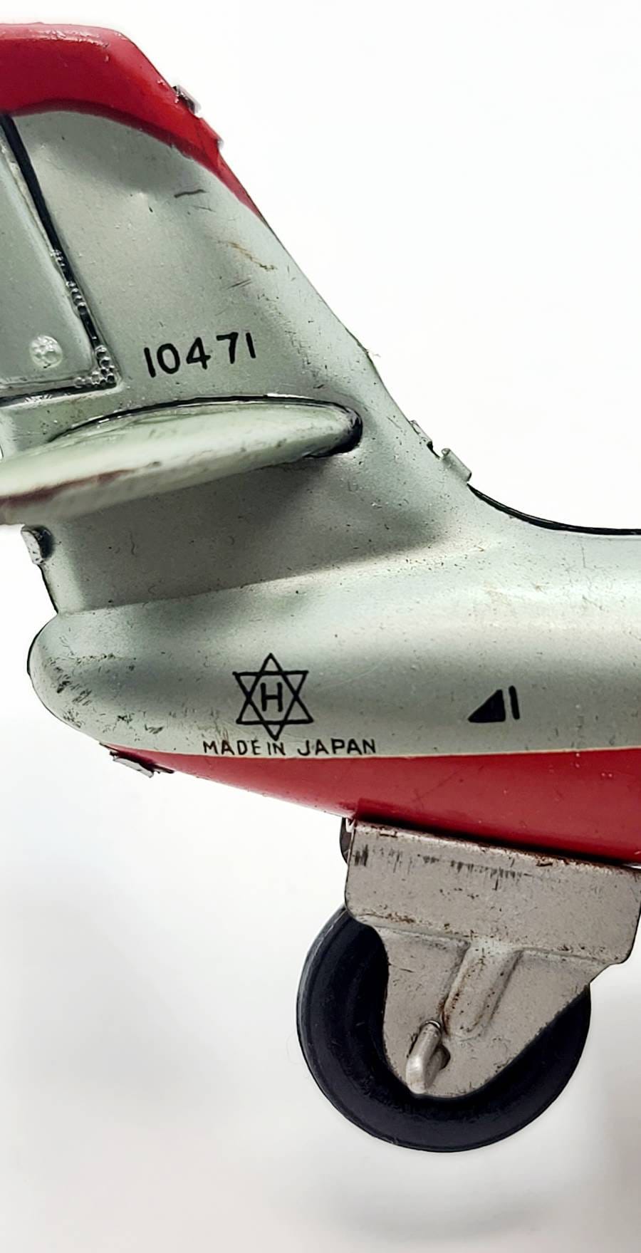 Lockheed Jet Tin Toy From the 70s - Etsy