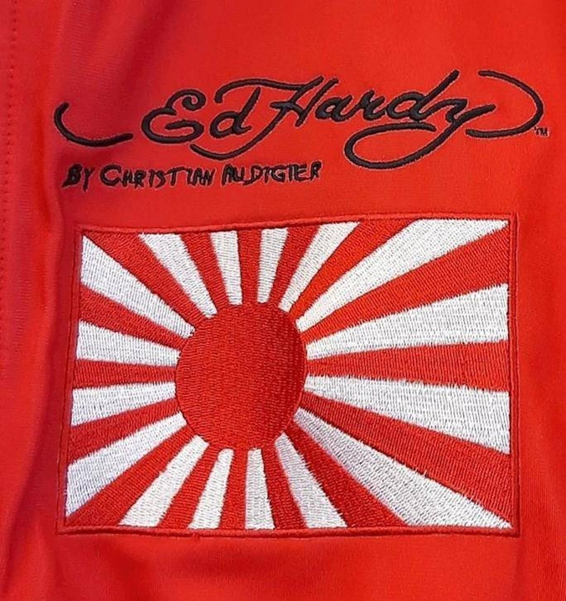 Ed Hardy Track Jacket Wolf - Etsy