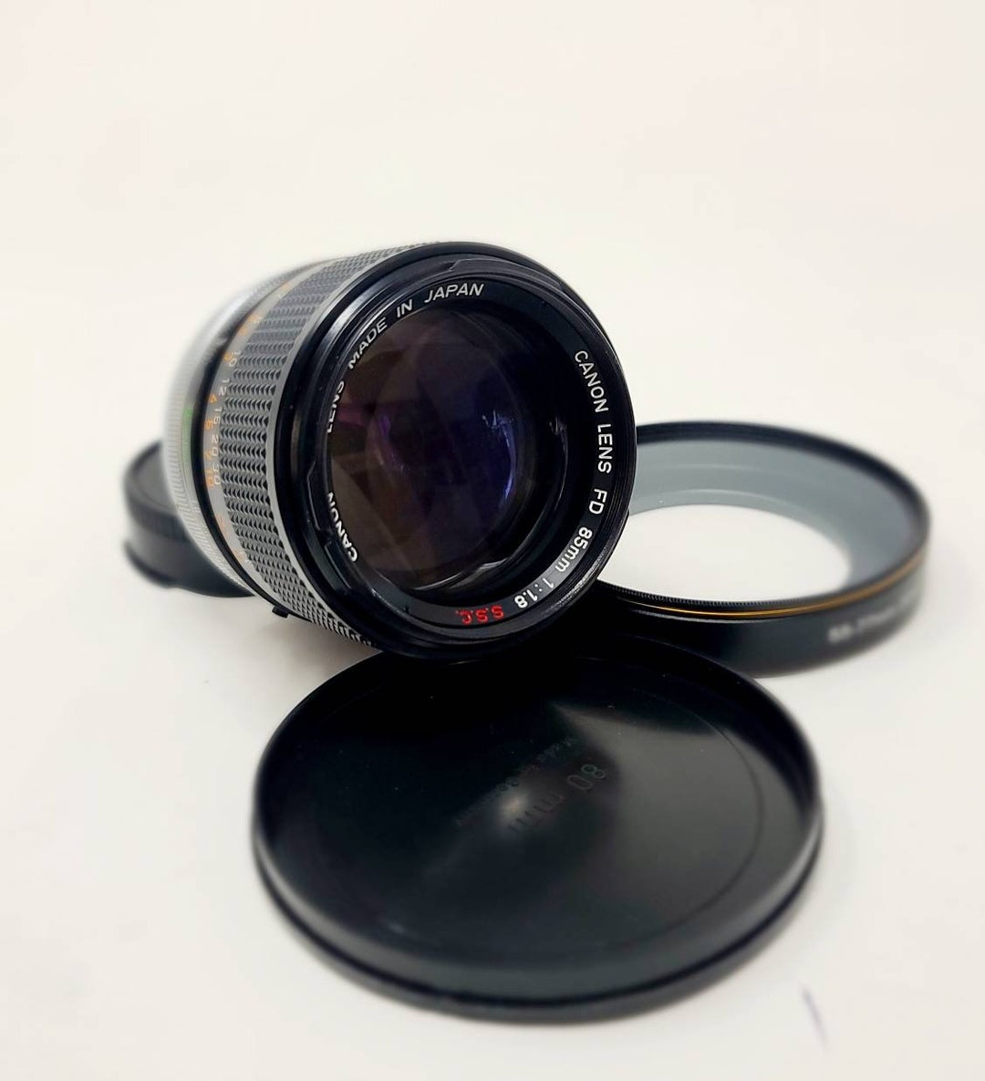 Canon 85mm SSC FD Mount Lens - Etsy