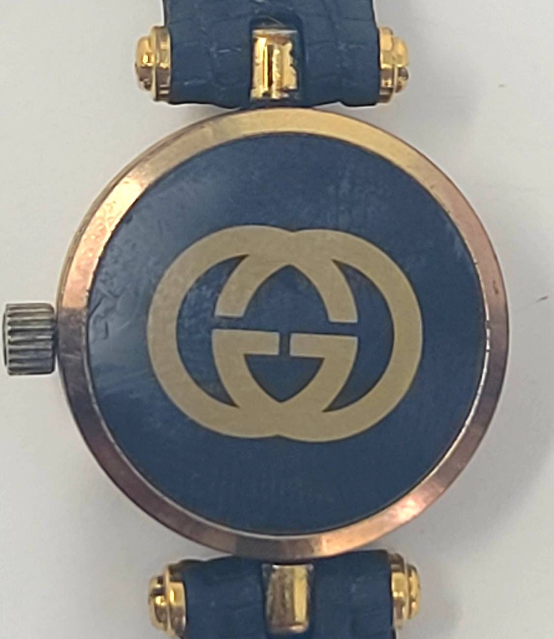 Gucci 2200L Stack Watch W Gold Dial - Etsy