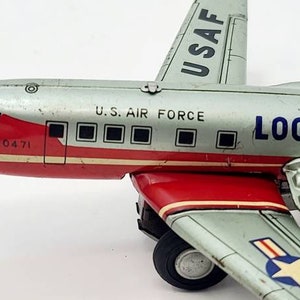 Lockheed Jet Tin Toy From the 70s - Etsy