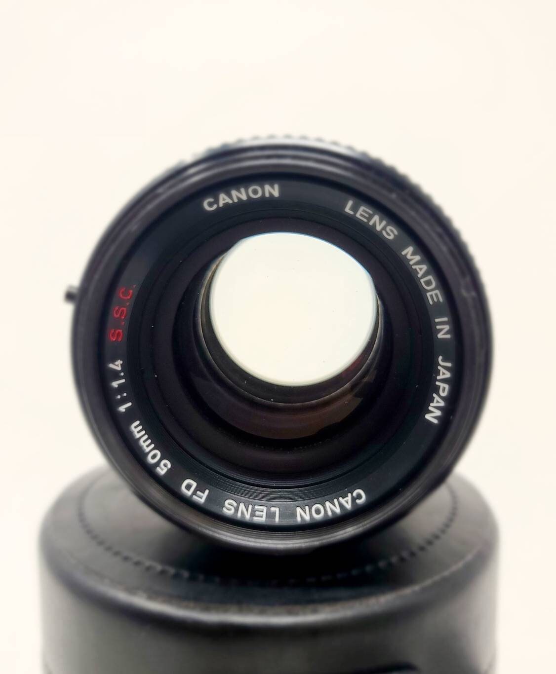Canon 50mm F/1.4 SSC Breech Lock FD Mount Lens - Etsy