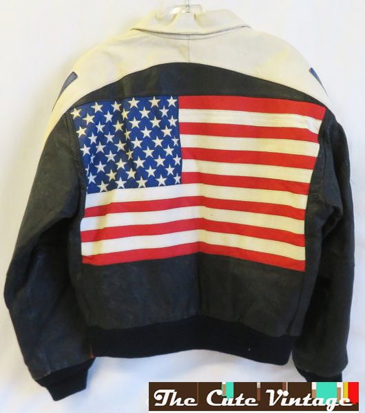 Vintage Men's Phase 2 USA Leather Jacket Medium - Etsy