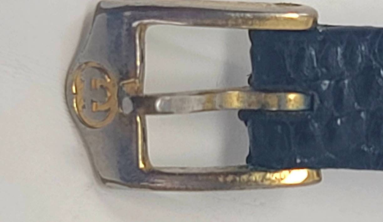 Gucci 2200L Stack Watch W Gold Dial - Etsy