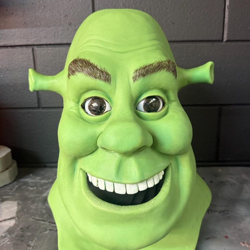 Shrek Mask - Etsy