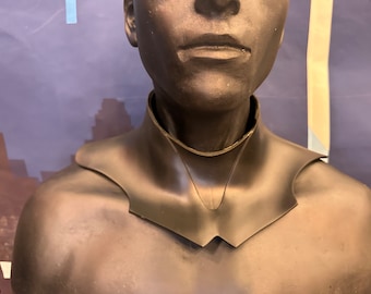 Neck Guard / Collar Armor, Flexible Urethane Rubber, Handmade, Cosplay ...