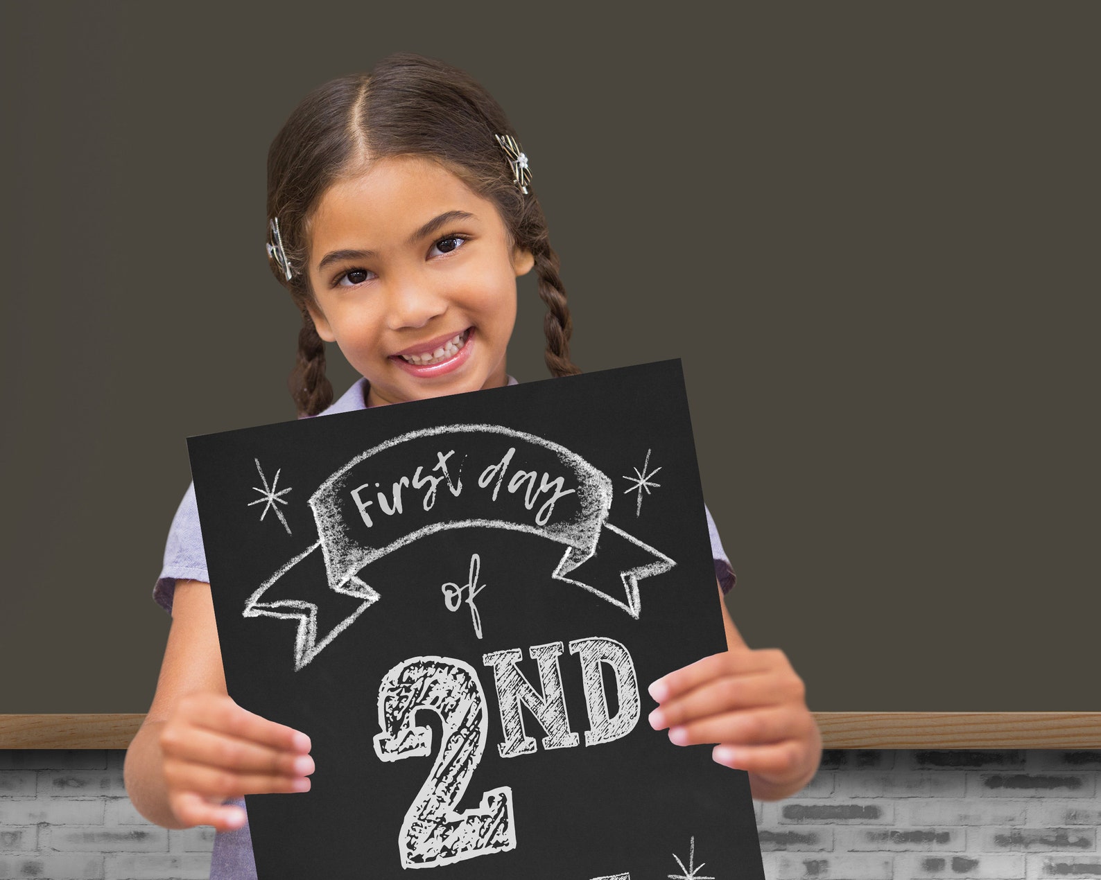 First Day of School Printable Sign Back to School Sign 1st - Etsy