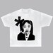 Y2K Graphic Print Tee Fashion Cotton Shirt Black Holiday Men Unisex ...