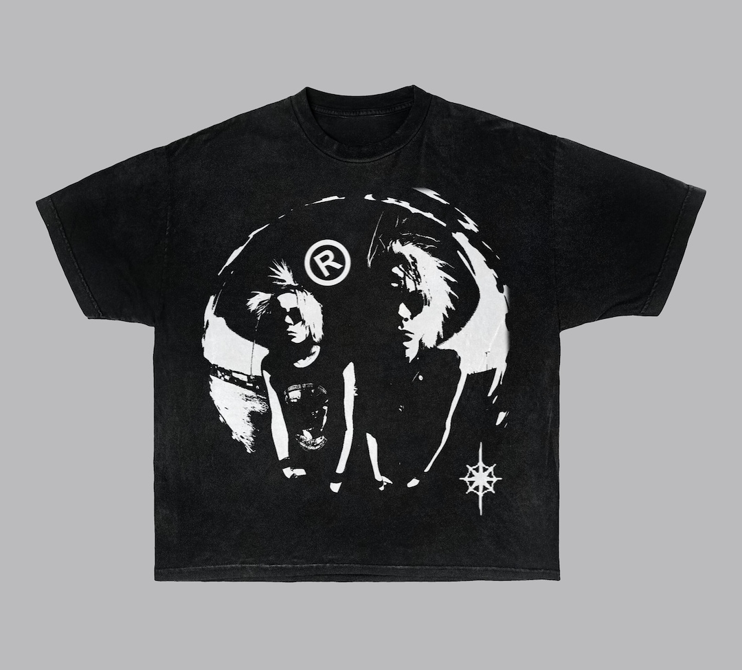 Punk Rock Tee, Goth, Y2K, Fashion, Streetwear, Men, Women, Unisex ...