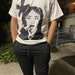 Y2K Graphic Print Tee Fashion Cotton Shirt Black Holiday Men Unisex ...
