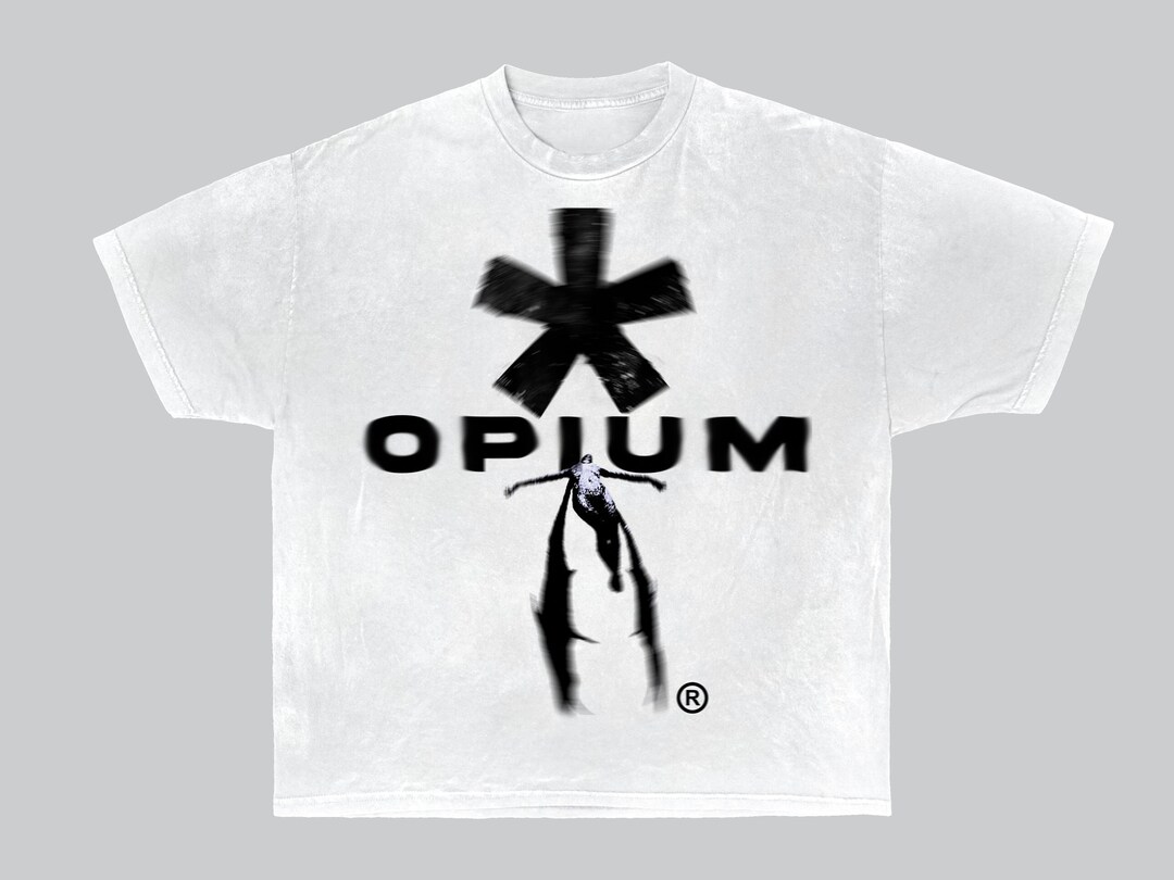 Fallen Angel Opium Tee T-shirt Opium Y2k Streetwear - Etsy