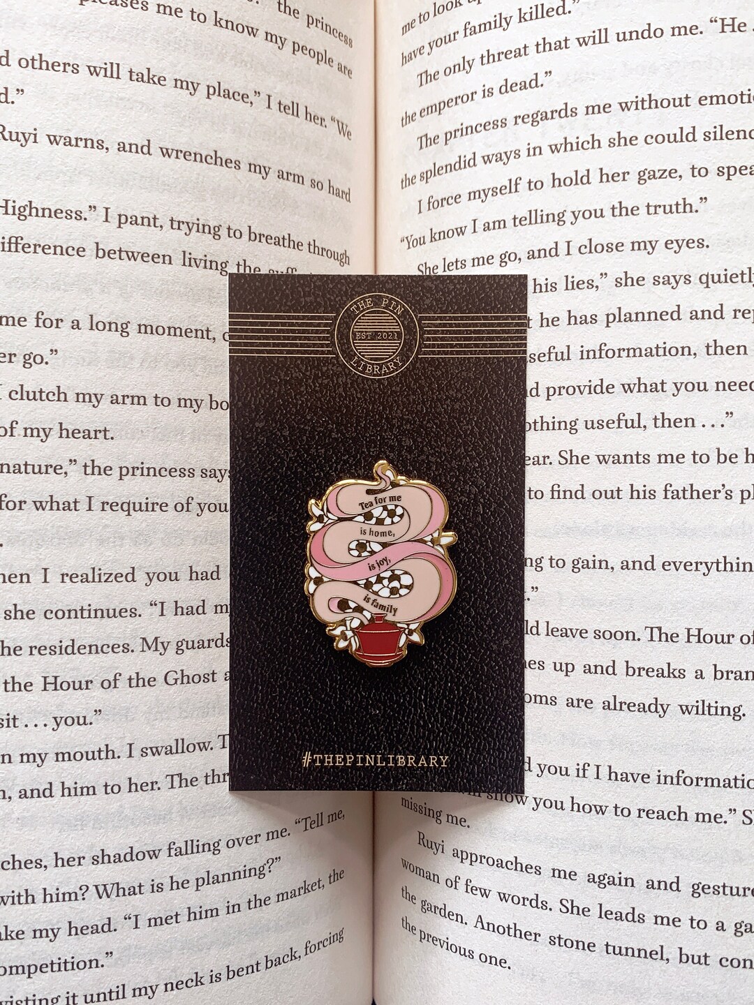 Tea for Me – A Magic Steeped in Poison Inspired Enamel Pin - Etsy