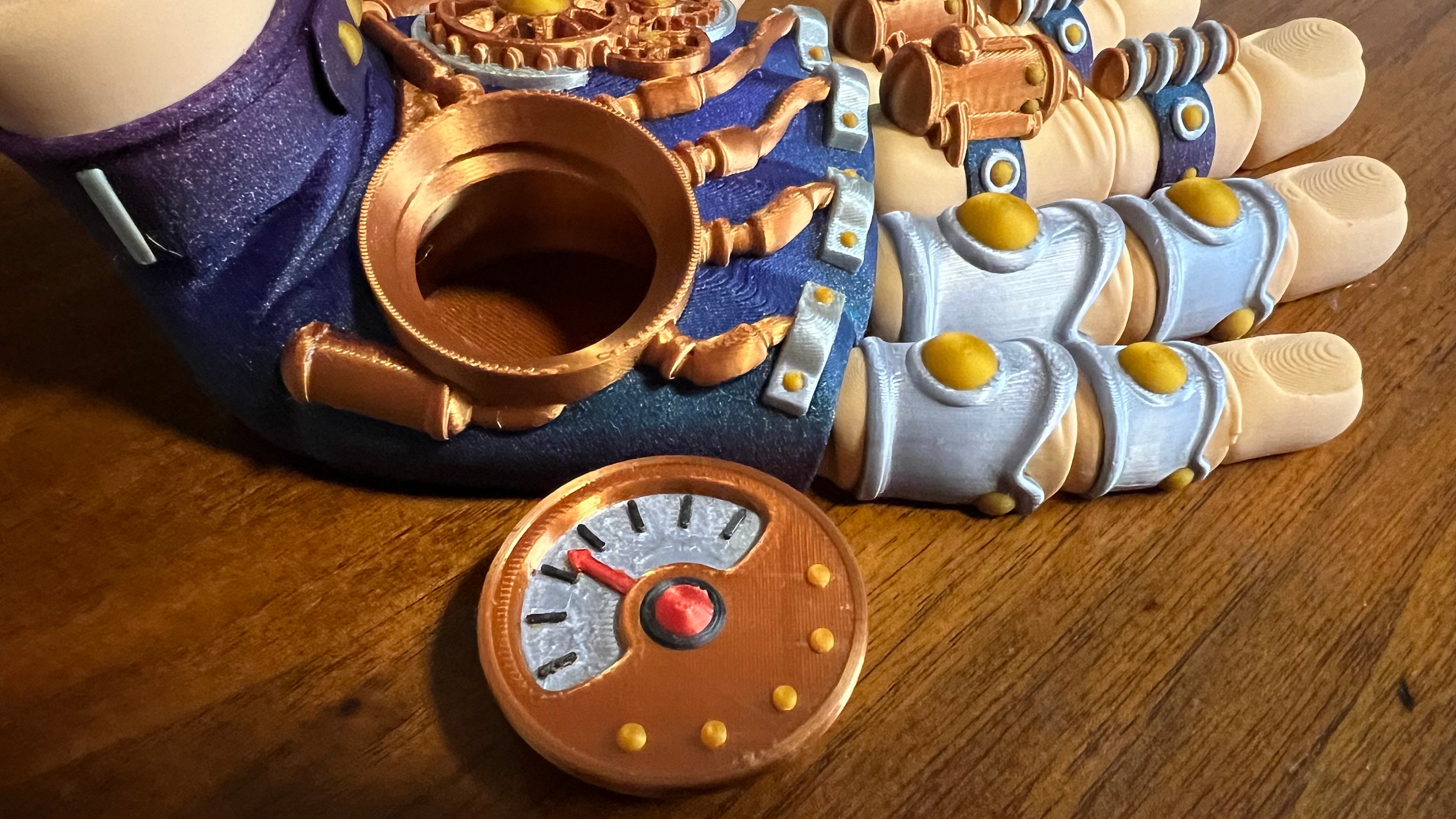 Steampunk Hand W/storage Compartment - Etsy