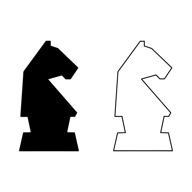 Chess Piece SVG Bundle, Chess Cut Files, King, Queen, Pawn, Rook ...