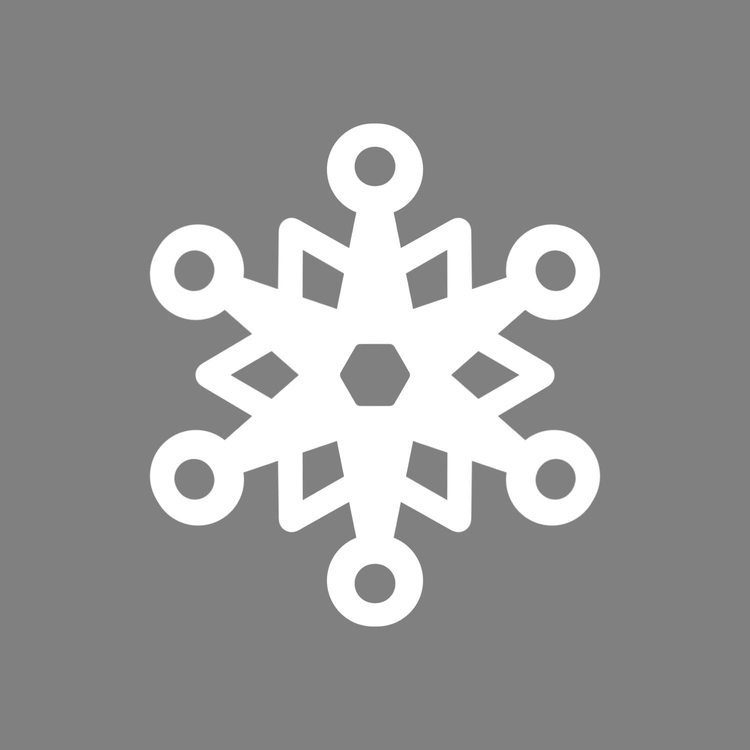 Cute Snowflake SVG, PNG, Clipart, Cut File, Vector Image, Cricut - Etsy