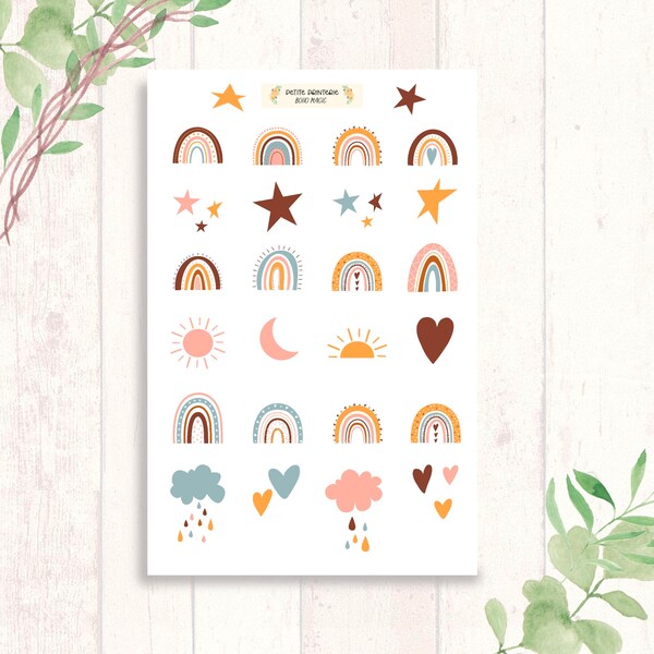 Boho Sticker - Etsy