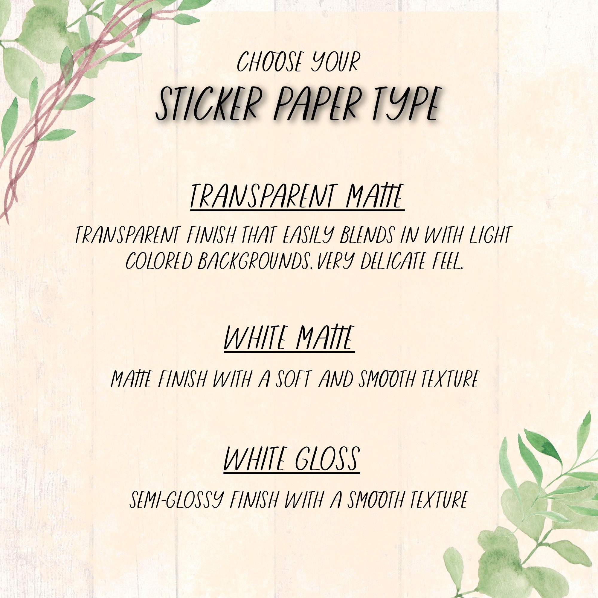 Boho Rain Sticker Sheet, Rain Stickers, Cloud Stickers, Weather ...