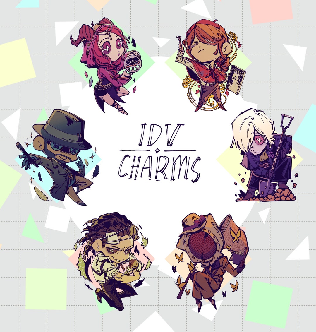 IDV Survivor Charms - Etsy
