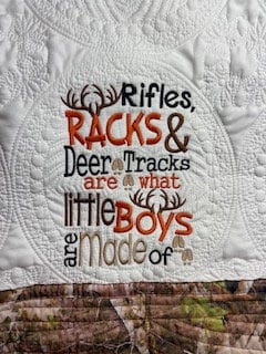 Camo Deer Heirloom Quilt - Etsy