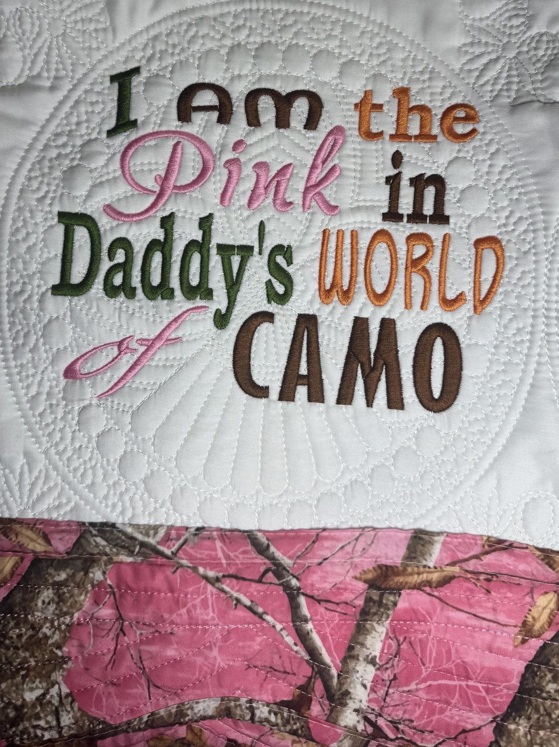 Real Tree Pink Camo Heirloom Quilt - Etsy
