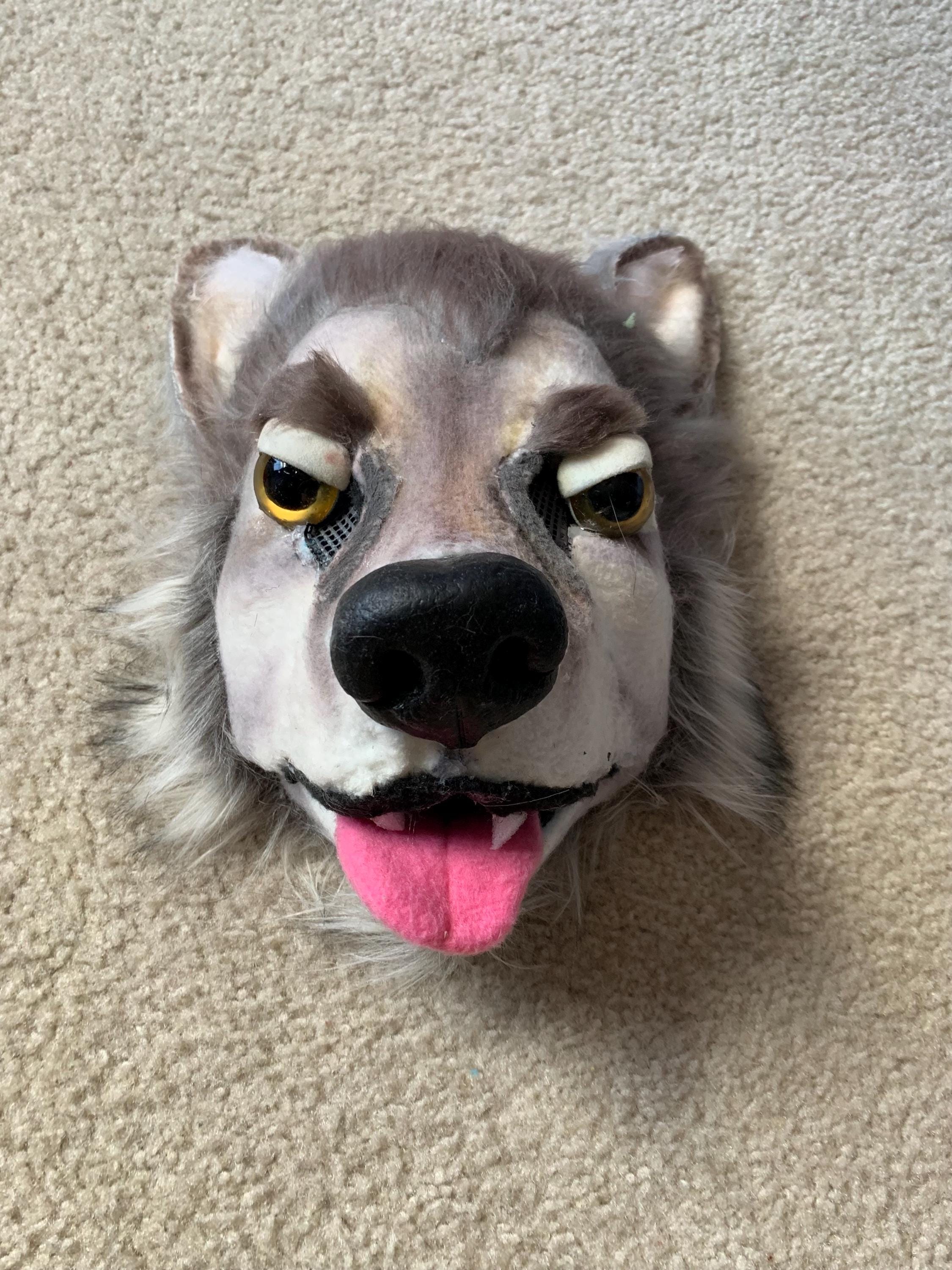 Need Gone Semi Realistic Wolf Fursuit With Tail - Etsy